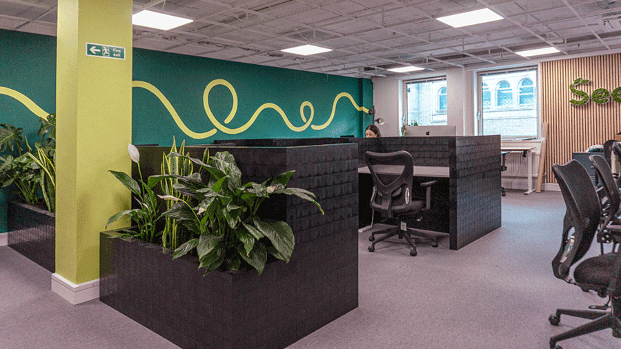 Bespoke Desks for Seed | Morph Bricks